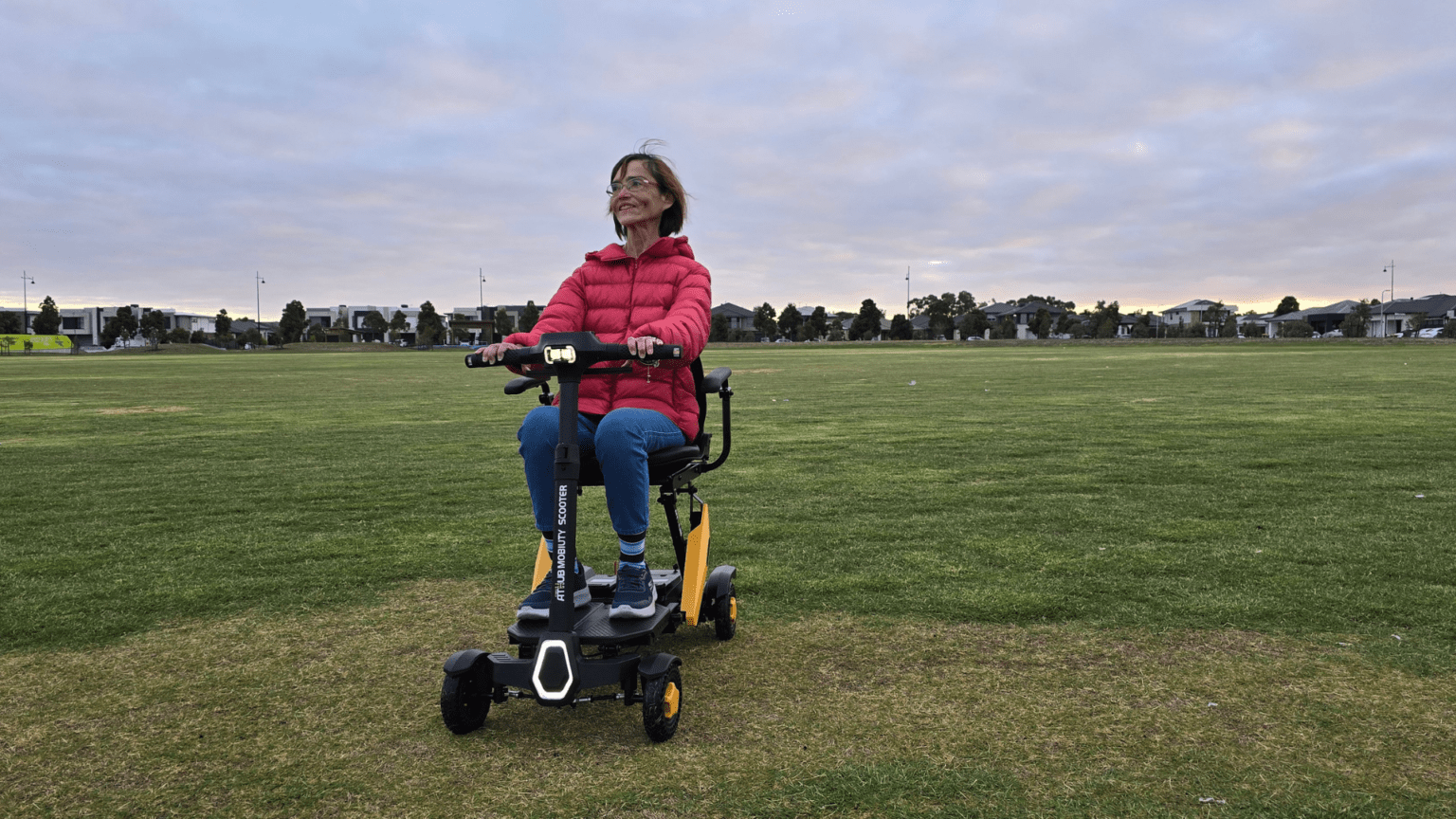 Folding Mobility Scooter Fits in Car Moves with You Anywhere