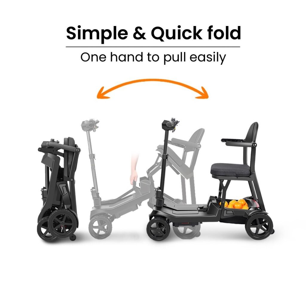 Buy Lightweight Foldable Mobility Scooter for Easy Travel