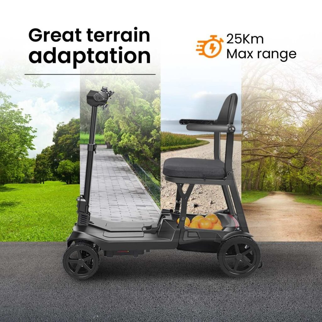 Buy Lightweight Foldable Mobility Scooter for Easy Travel