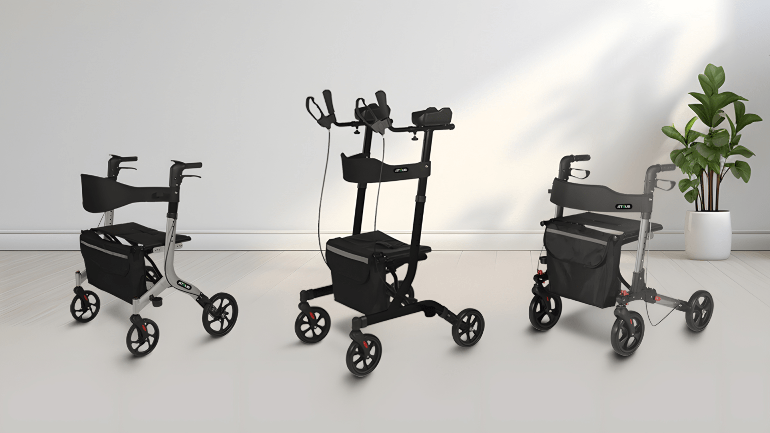Manual vs Rollator Walkers | Assistive Tech Hub